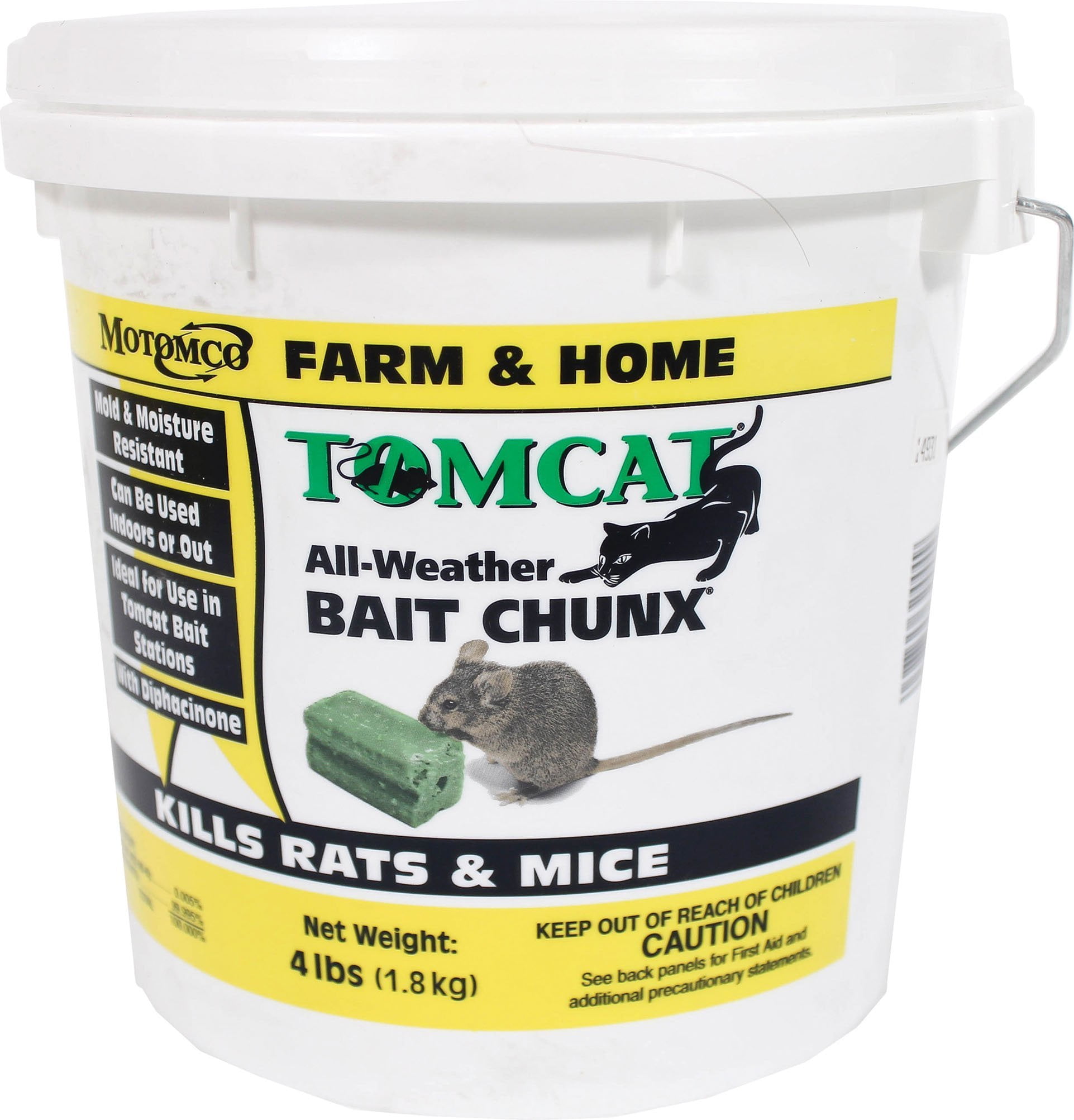 Tomcat All Weather Mouse Poison Bait, 4 lb - Walmart.com