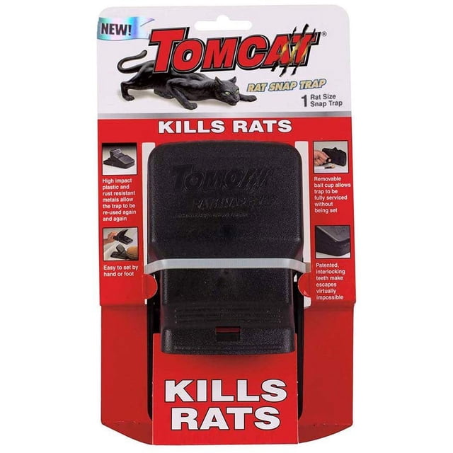 Tomcat Rat Snap Trap, 1-Pack - Walmart Business Supplies
