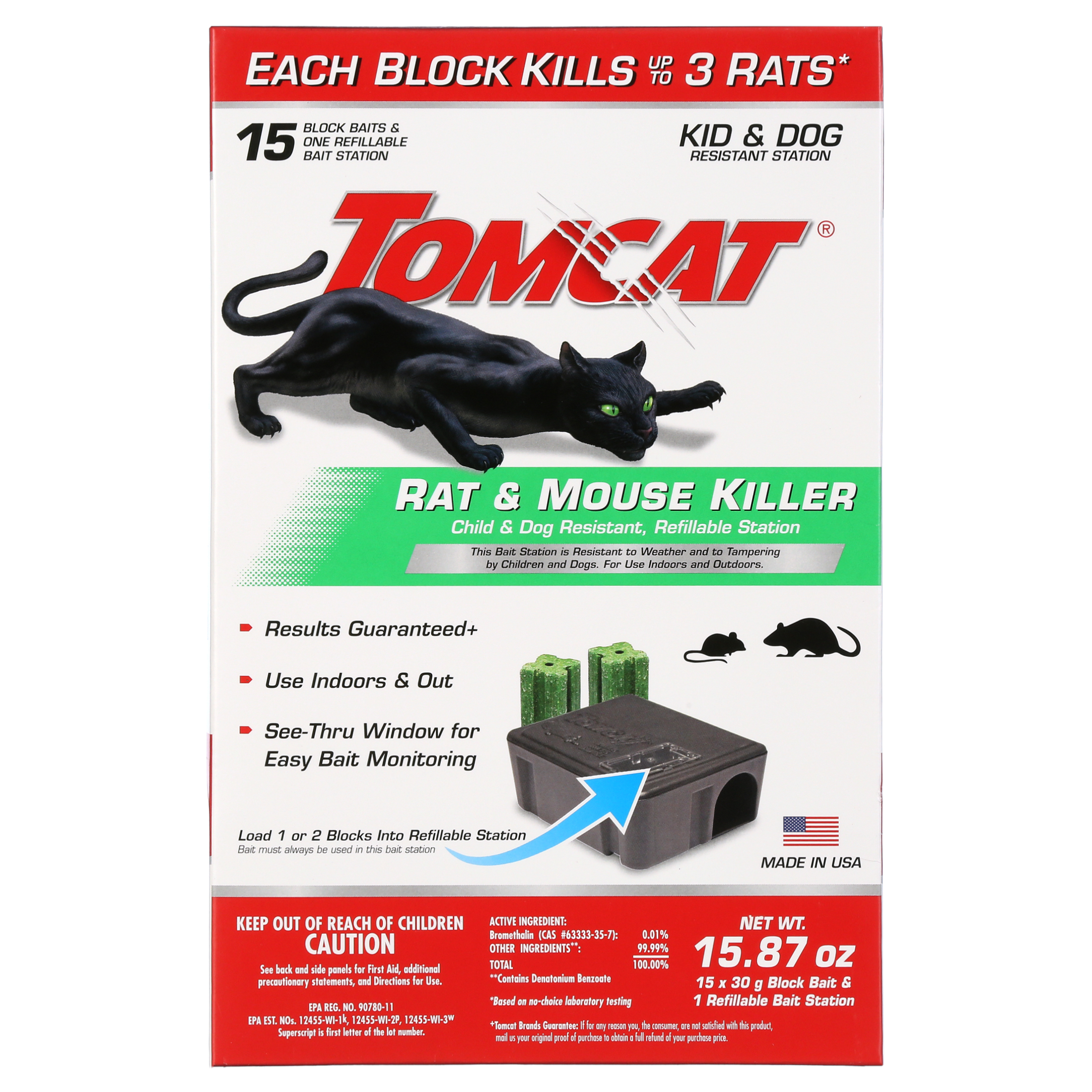 Tomcat Press 'N Set Mouse Trap - Snap and Catch Mice Bait, Easy ...