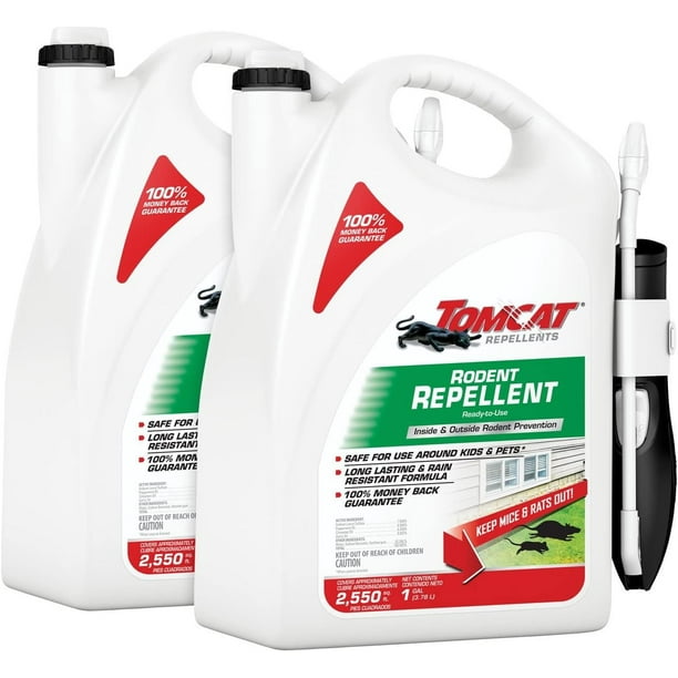 Tomcat Rodent Repellent for Indoor and Outdoor Mouse and Rat Prevention ...
