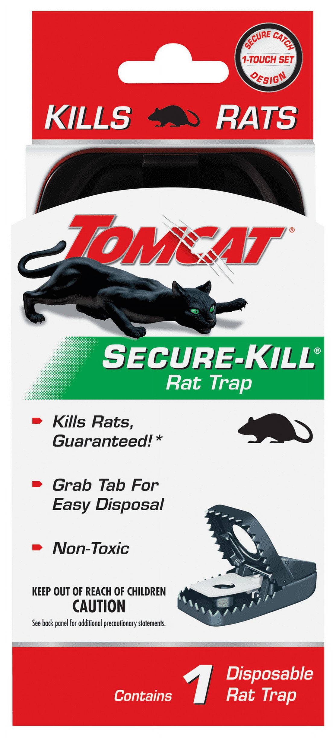 Tomcat Secure-Kill Rat Trap - Walmart.com