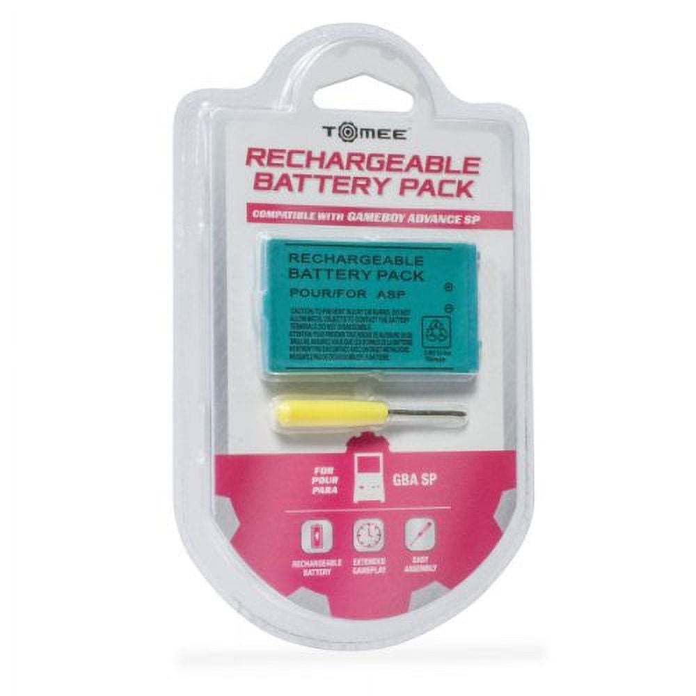 Tomee GBA SP Rechargeable Battery Pack - Walmart.com