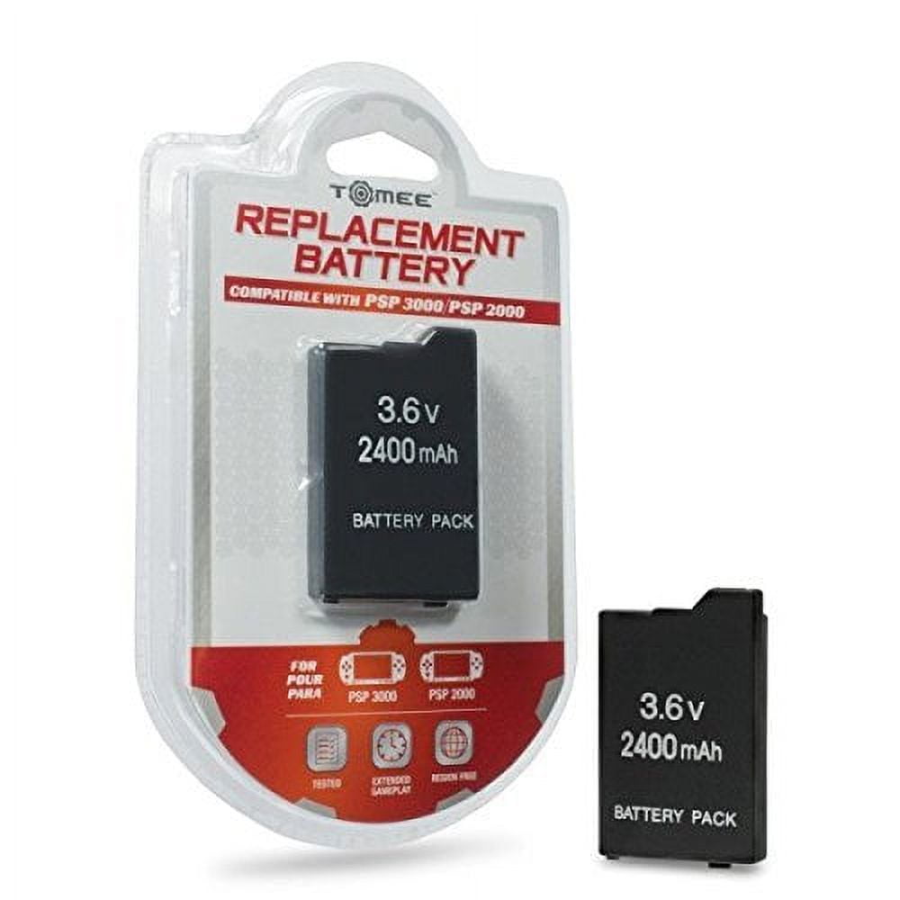 Tomee Replacement Battery For PSP 3000/ PSP 2000 UMD - Walmart.com