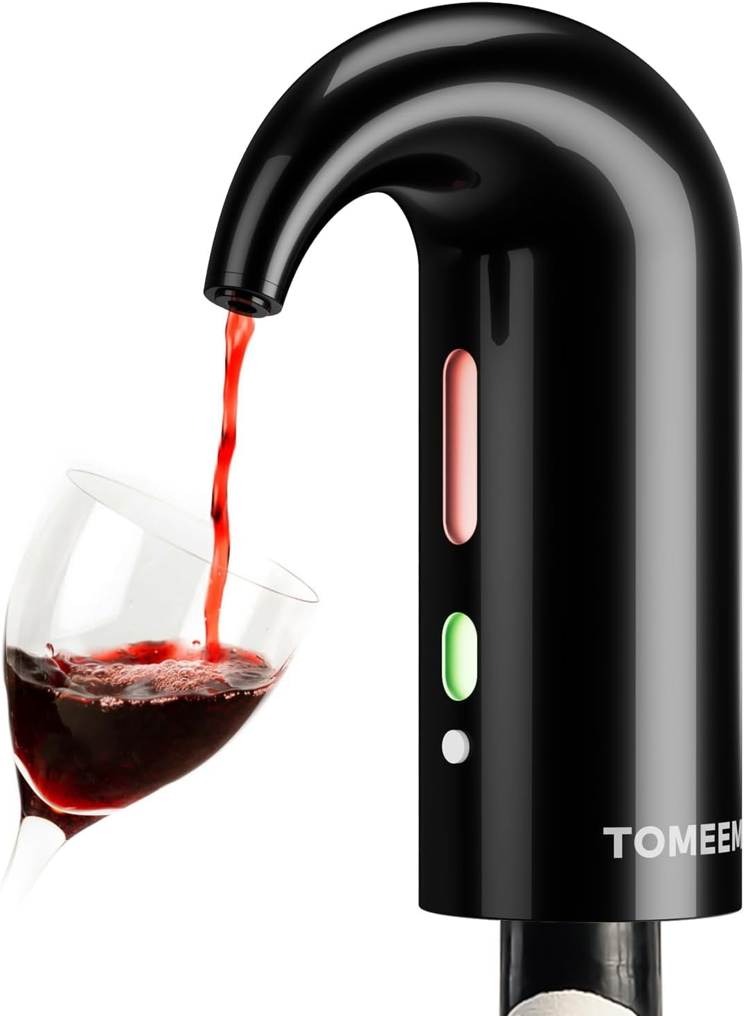 TOMEEM Electric Wine Aerator Pourer, Automatic Decanter with Triple ...