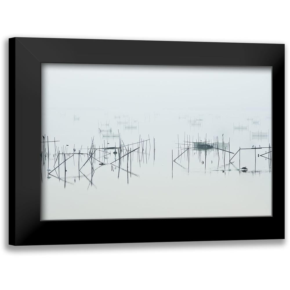 Tomihisa, Kouji 14x11 Black Modern Framed Museum Art Print Titled - Inba - Walmart.com
