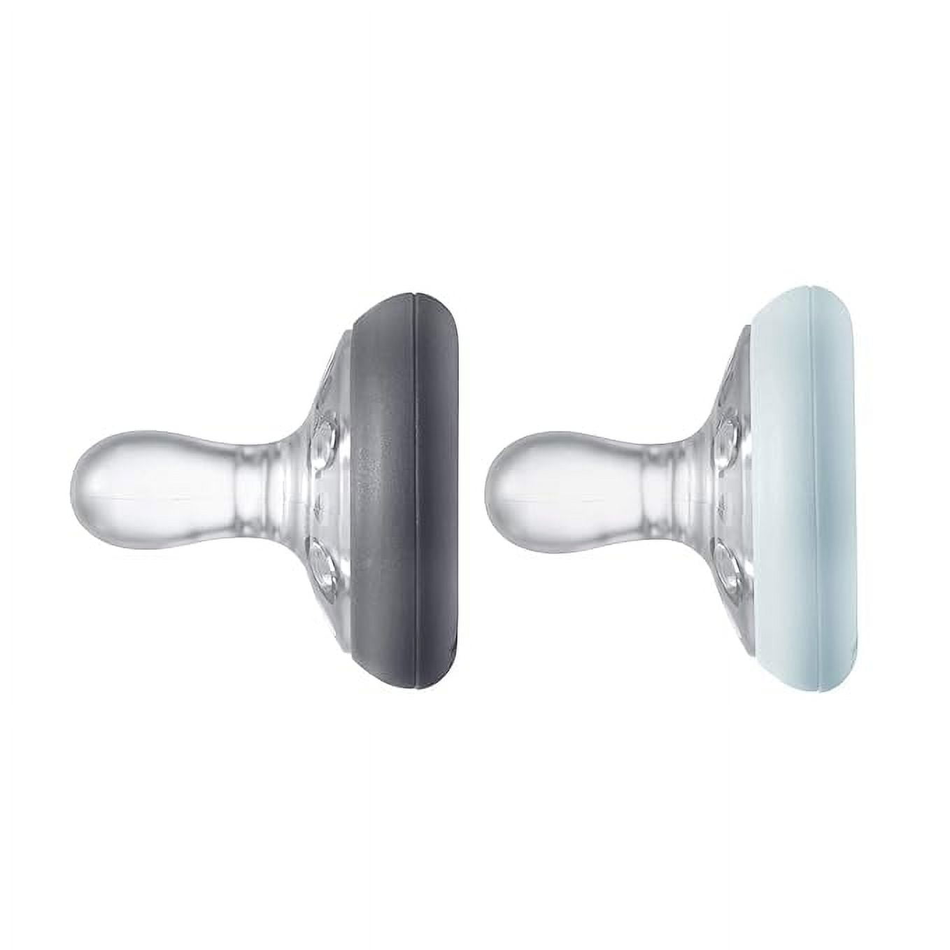 Tommee Tippee Breast-Like Pacifier, Skin-Like Texture, Symmetrical ...
