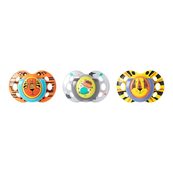 Tommee Tippee Day and Night Pacifiers, Symmetrical Design, BPA-Free ...