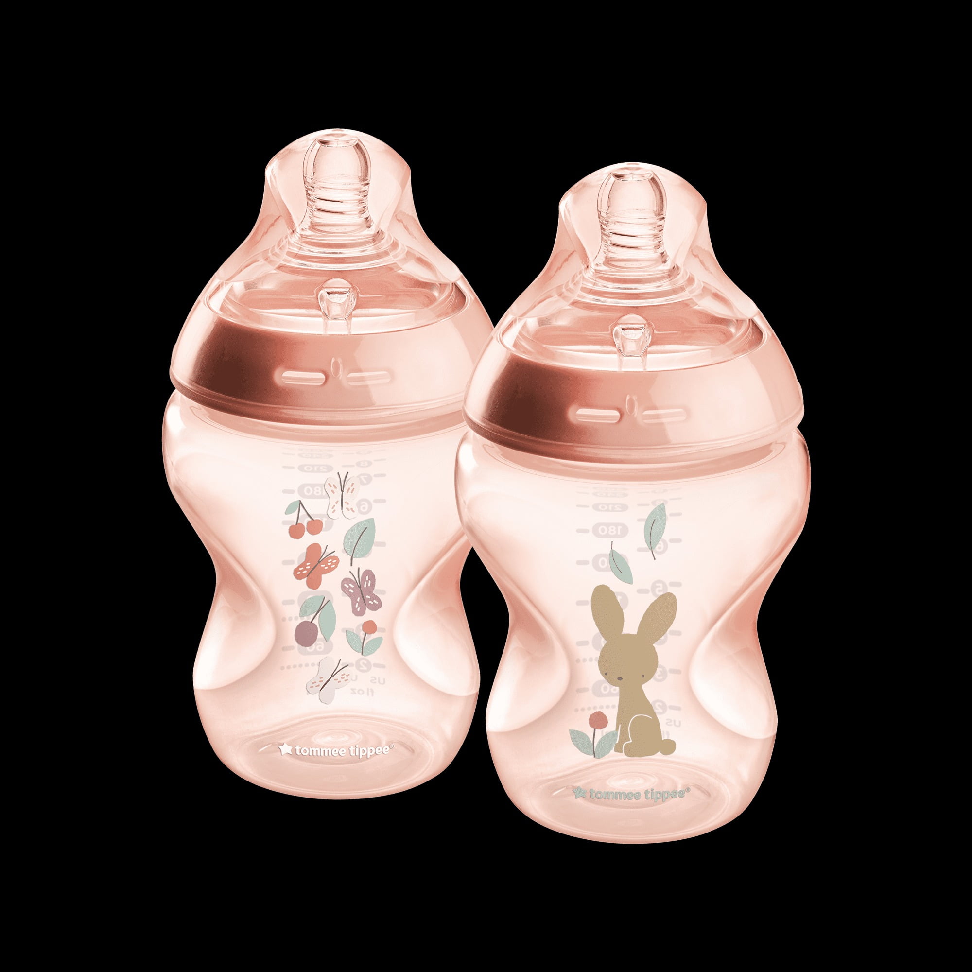 Tommee Tippee Natural Start Anti-Colic Baby Bottle, 9oz, Slow-Flow ...