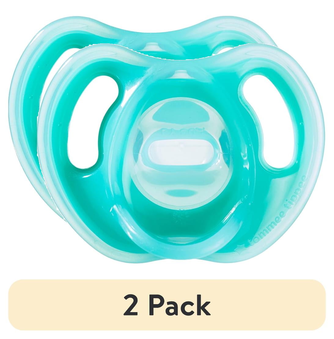 (2 pack) Tommee Tippee Ultra-light Pacifiers, 6-18 months, 2 pack of ...