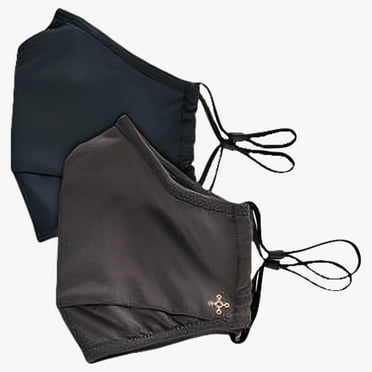 "Tommie Copper Community Wear Face Mask, 2-Pack, Black, Washable ...