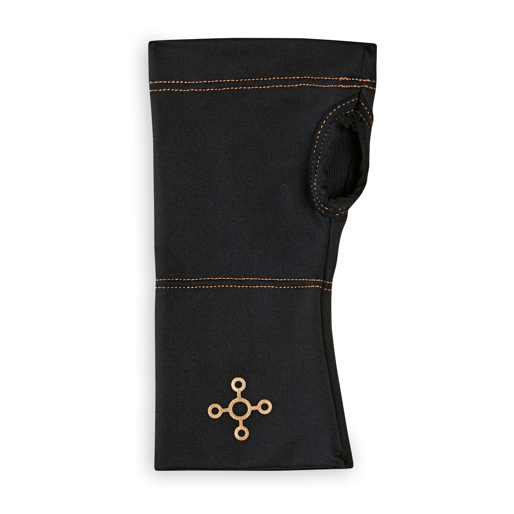 Tommie Copper Sport Spandex Compression Wrist Sleeve, Black, Adult L/XL ...