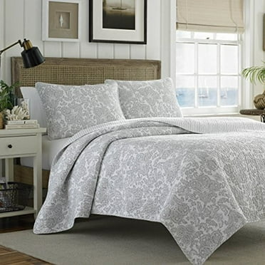 Annabel Oversize Coverlet Wrinkle-Free & Easy Care Set Reversible Quilt ...