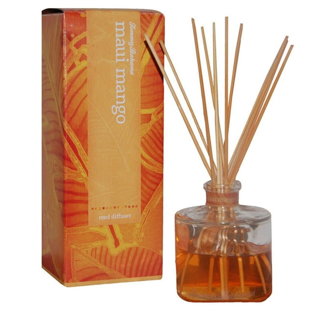 Tommy Bahama Maui Mango Reed Diffuser - Tropical Island Scents for Home - Walmart.com