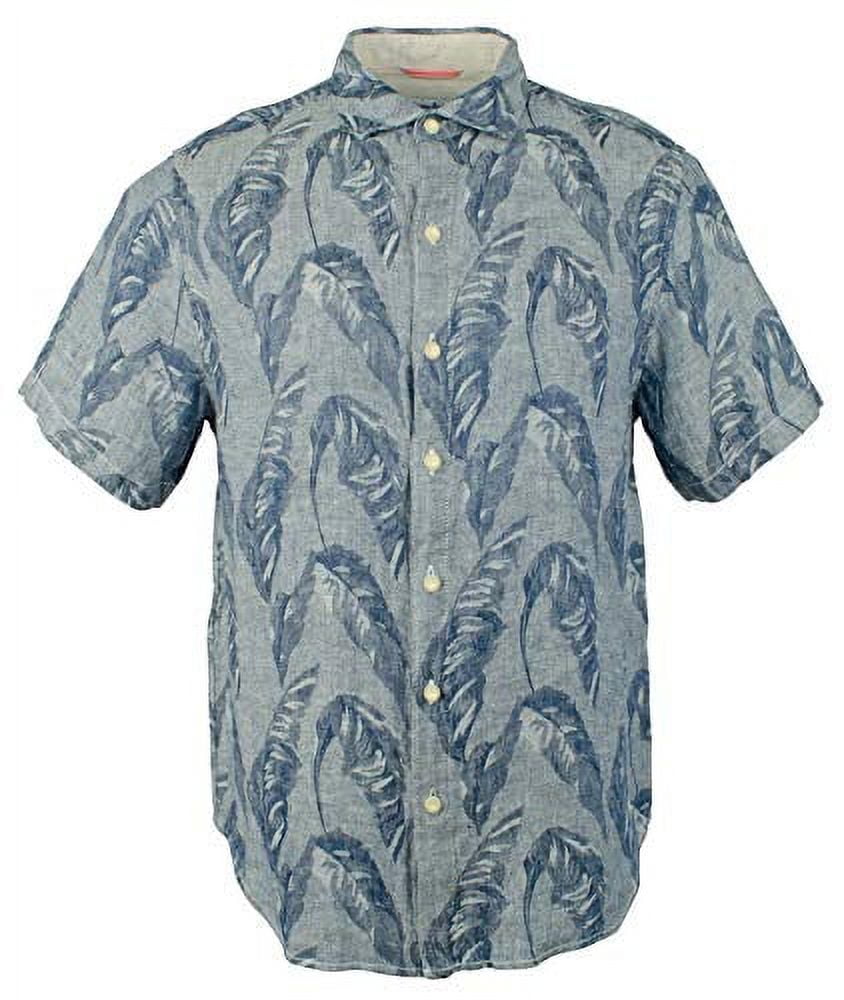 Tommy Bahama Men's Help Me Fronda Linen Camp Shirt-OD-S - Walmart.com