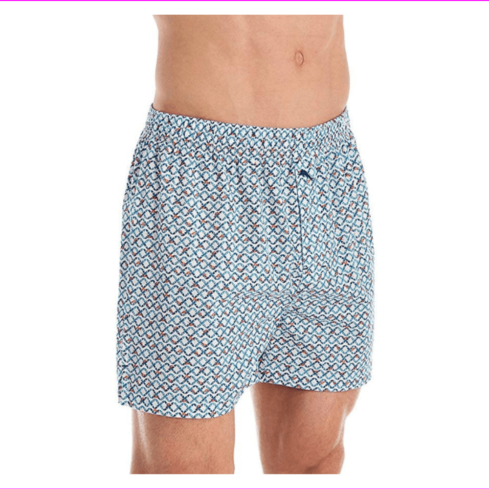 Tommy Bahama Ocean Tropic Woven Boxer Ocean Tropic SM (29-31 Waist ...