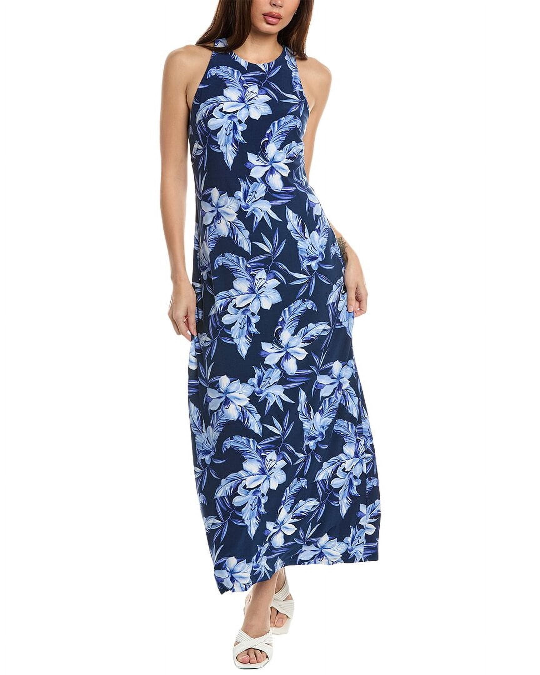 Tommy Bahama womens Jasmina Fleur Bay Maxi Dress, XL, Blue - Walmart.com