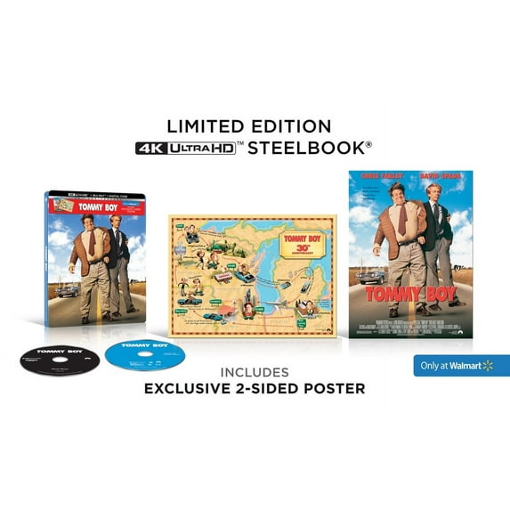 Tommy Boy (Walmart Exclusive) (4K Ultra HD + Digital Copy) - Walmart.com