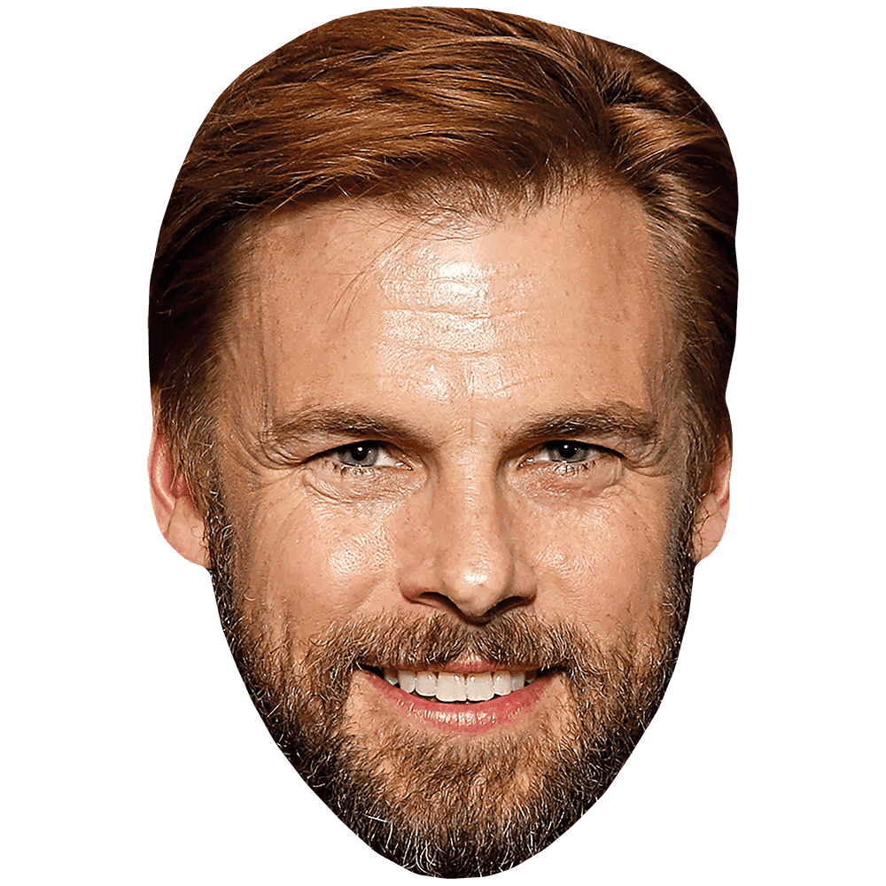 Tommy Dewey (Beard) Big Head. Larger than life mask. - Walmart.com