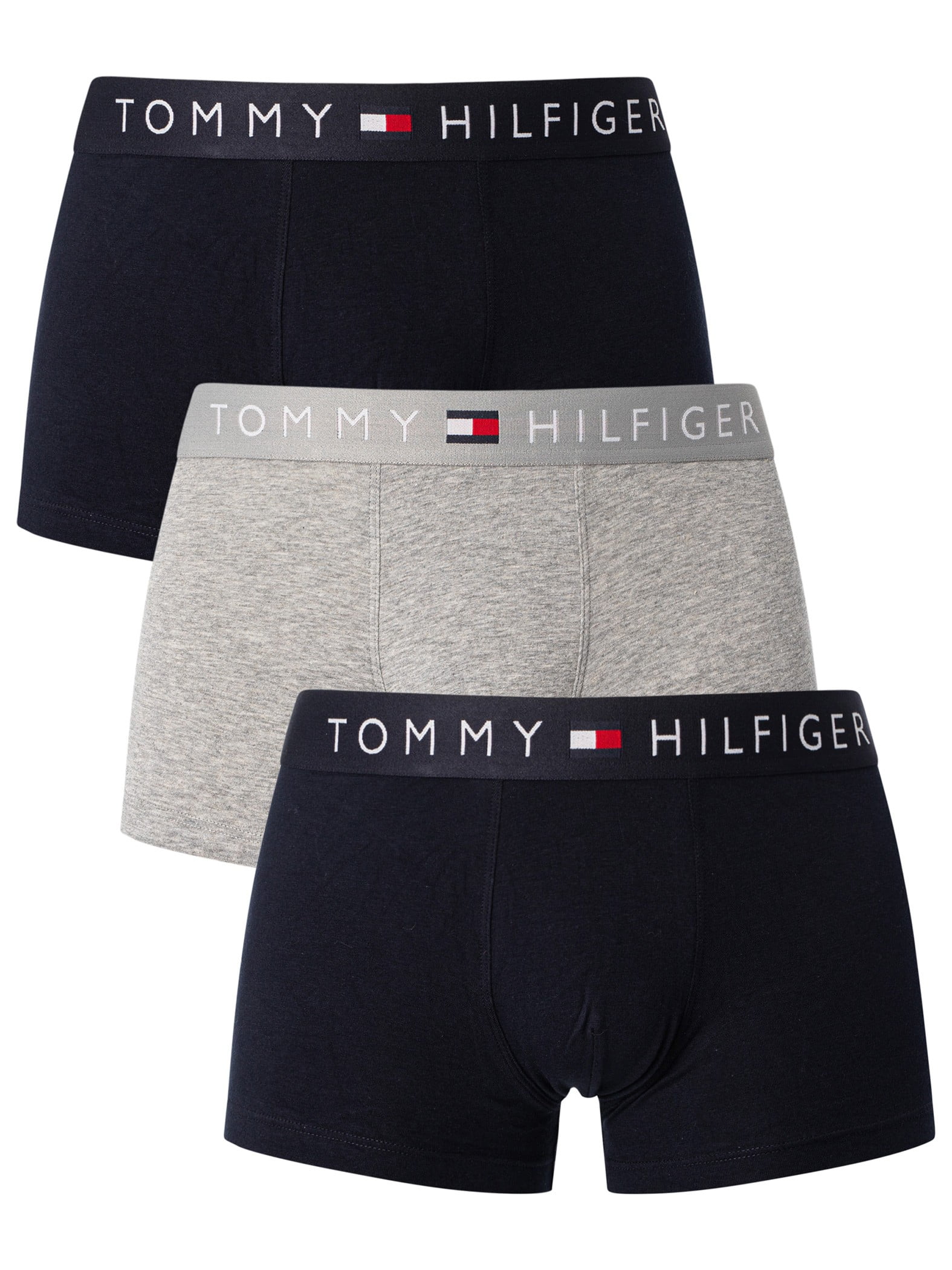 Tommy Hilfiger 3 Pack Original Trunks, Multicoloured - Walmart.com