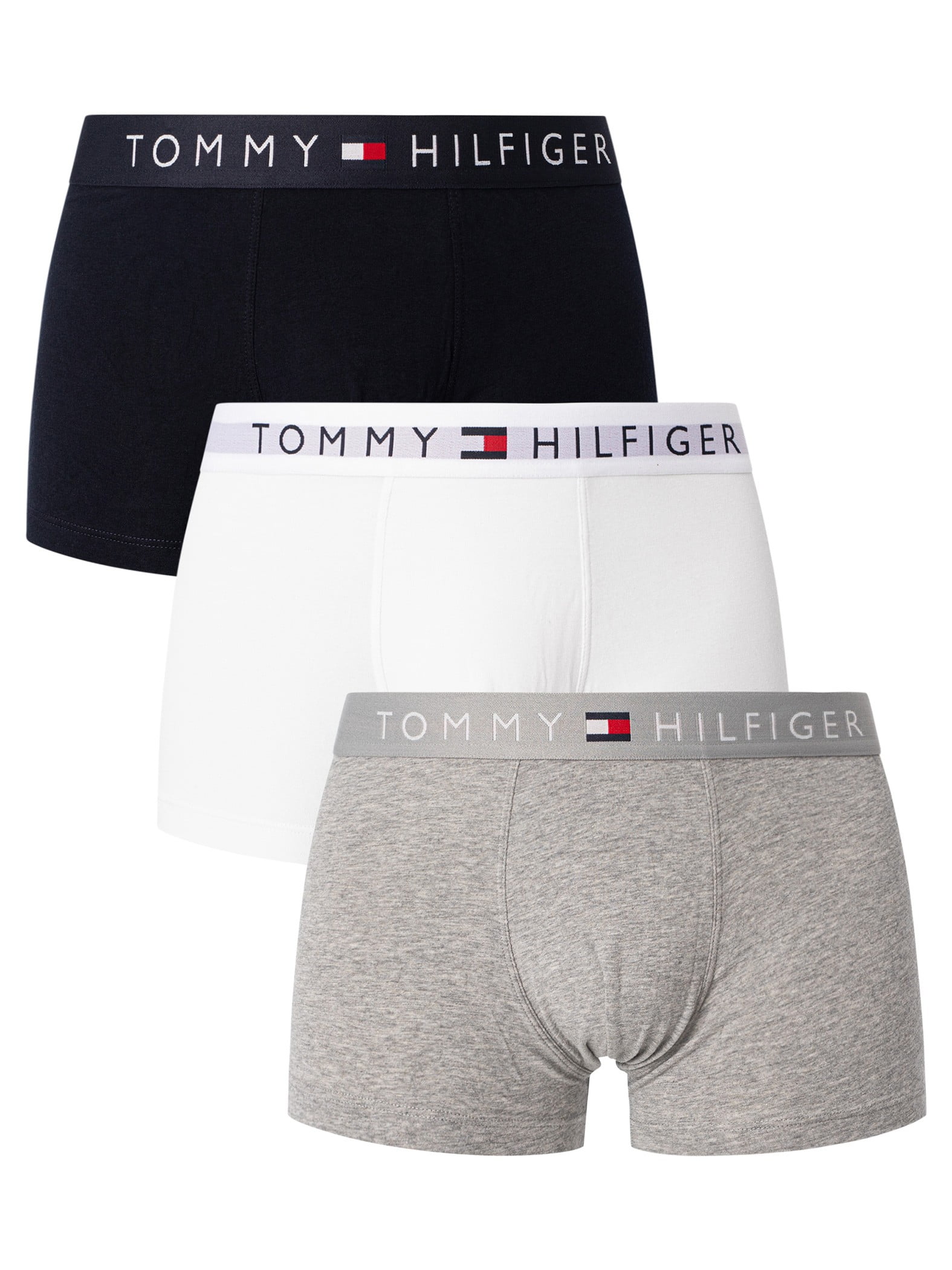 Tommy Hilfiger 3 Pack Original Trunks, Multicoloured - Walmart.com