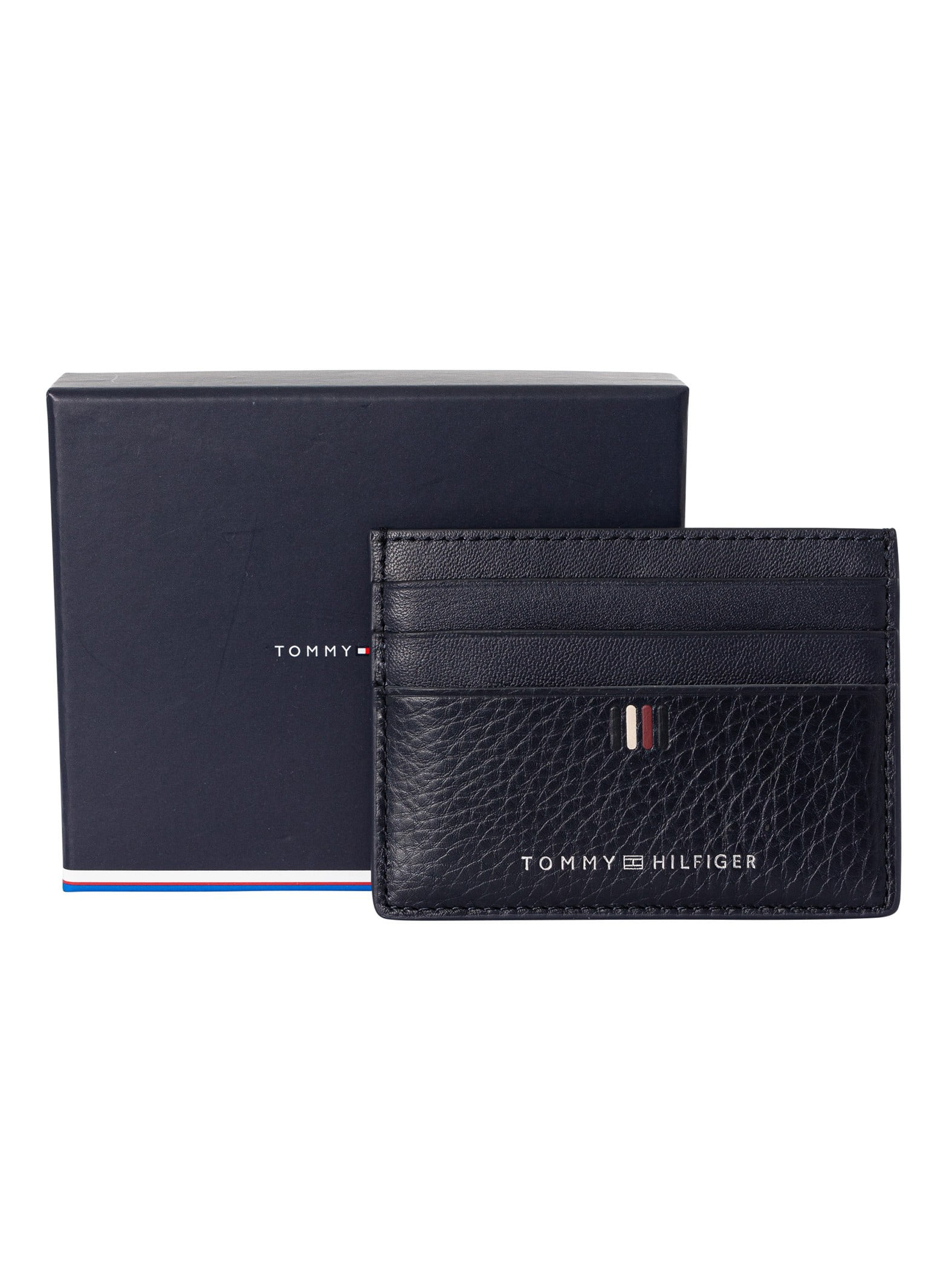 Tommy Hilfiger Central Card Leather Wallet, Black - Walmart.com