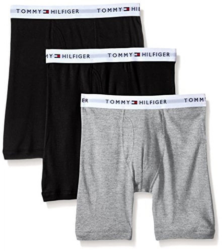 Tommy Hilfiger Men's 3-Pack Cotton Boxer Brief, Multi, Medium - Walmart.com