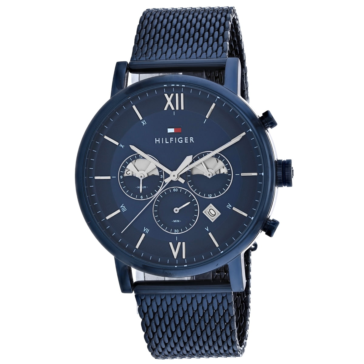 Tommy Hilfiger Men's Gents Blue Dial Watch - 1710397 - Walmart.com