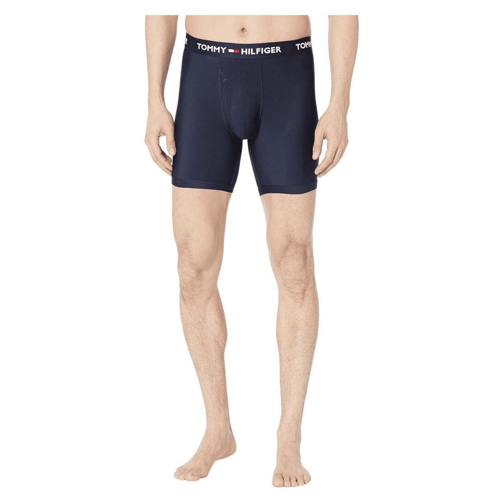 Tommy Hilfiger Men's Microfiber Boxer Briefs 3-Pack, Multicolor, Lg ...