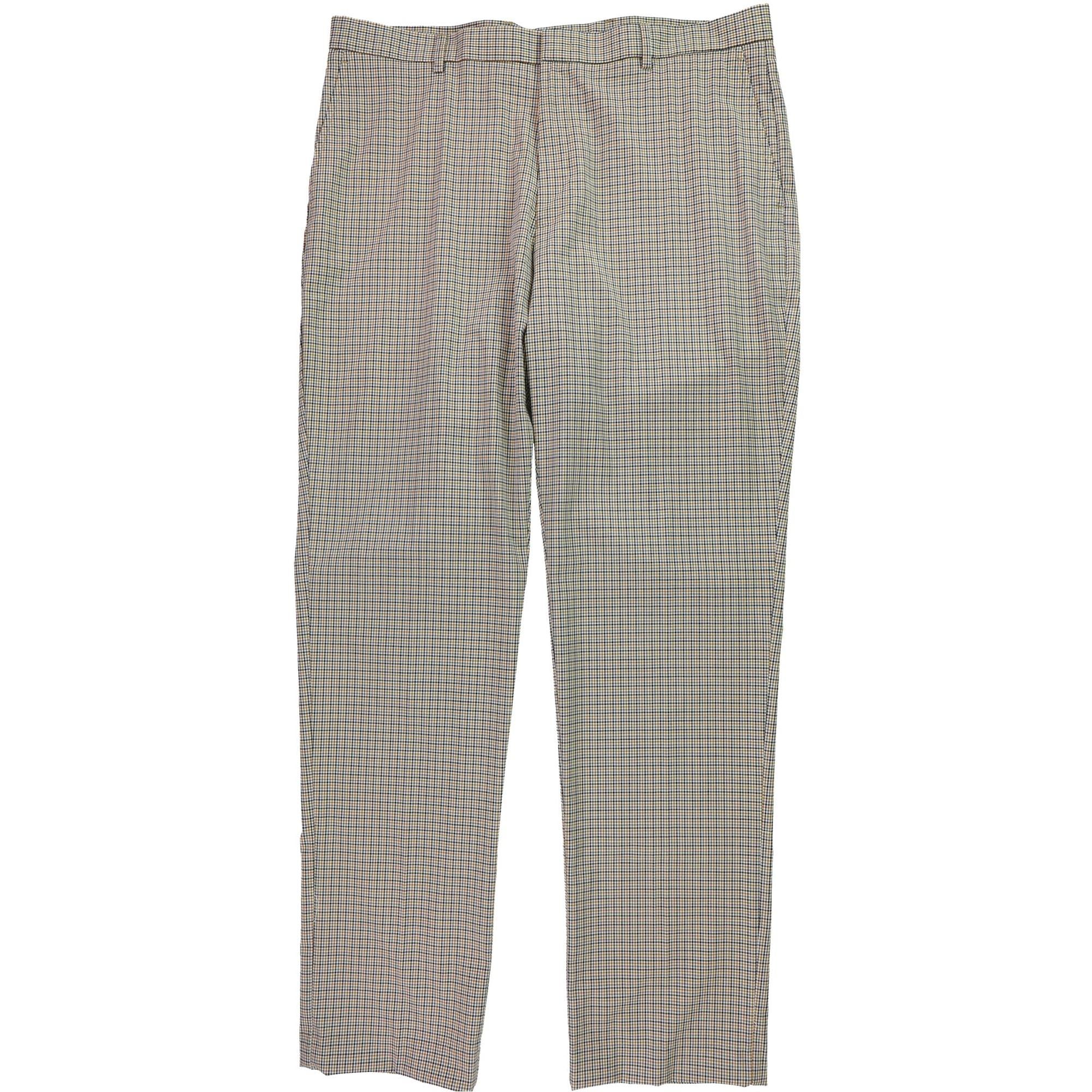 Tommy Hilfiger Men's Modern Fit TH Flex Stretch Plaid Suit Dress Pants ...