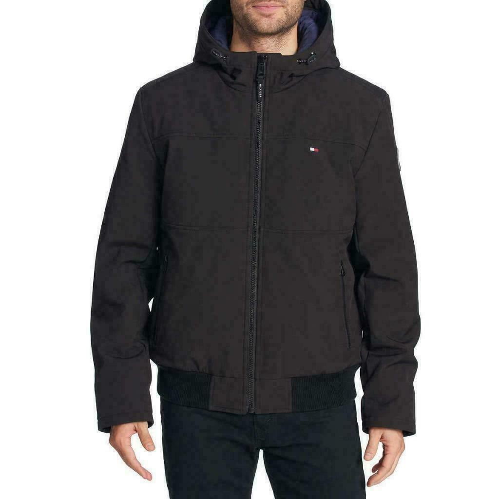 Tommy Hilfiger Men's Soft-Shell Bomber Jacket - Walmart.com