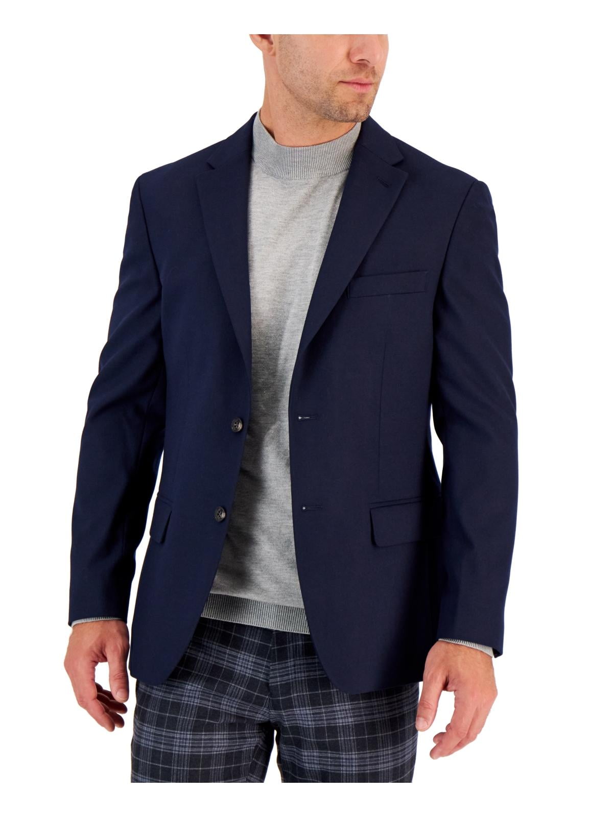 Tommy Hilfiger Mens Conrad Modern Fit Suit Separate Two-Button Blazer ...