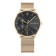 Tommy Hilfiger Rose Gold-Tone Mesh Mens Watch 1791506 - Walmart.com