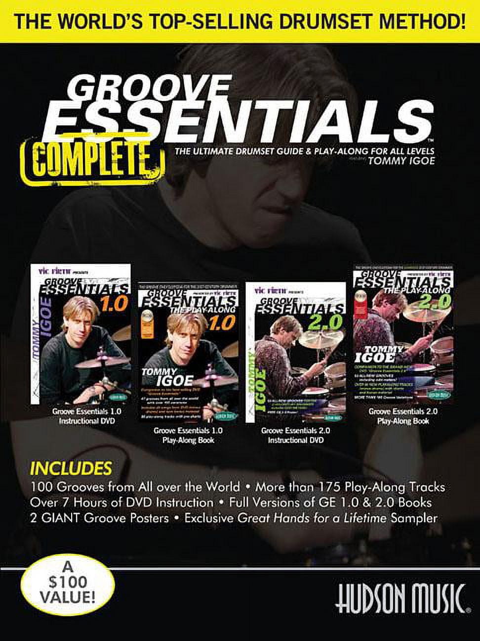 Tommy Igoe - Groove Essentials 1.0/2.0 Complete: Includes 2 Books, 2 ...