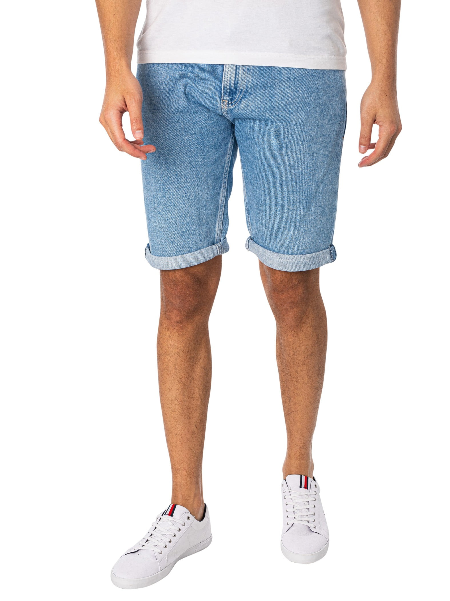 Tommy Jeans Ronnie Denim Shorts, Blue - Walmart.com