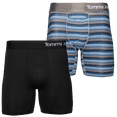 Tommy John Cool Cotton Boxer Brief with 6” Inseam (2-Pack, Tabloid ...