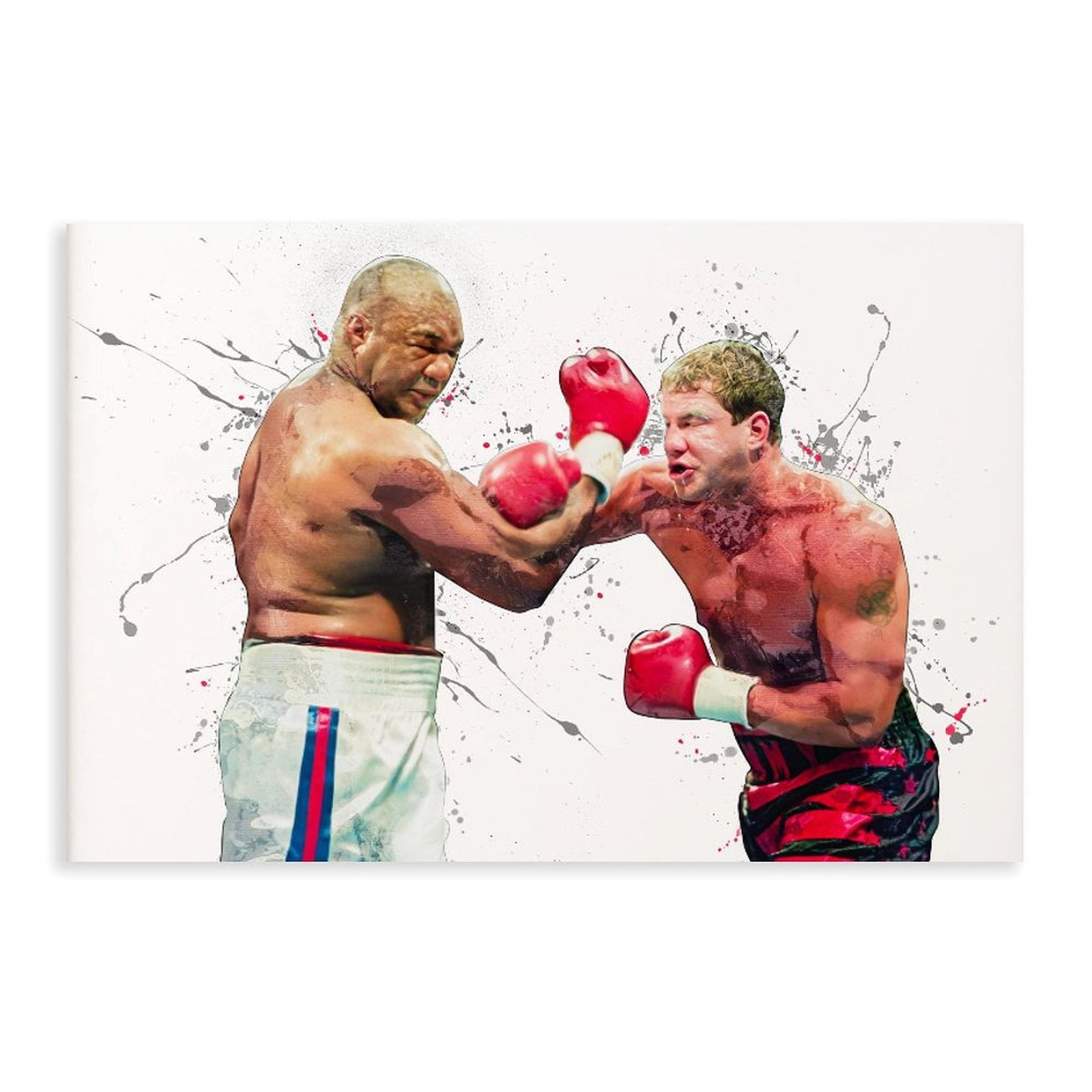 Tommy Morrison George Foreman, Legendary Fight, Motivational And ...