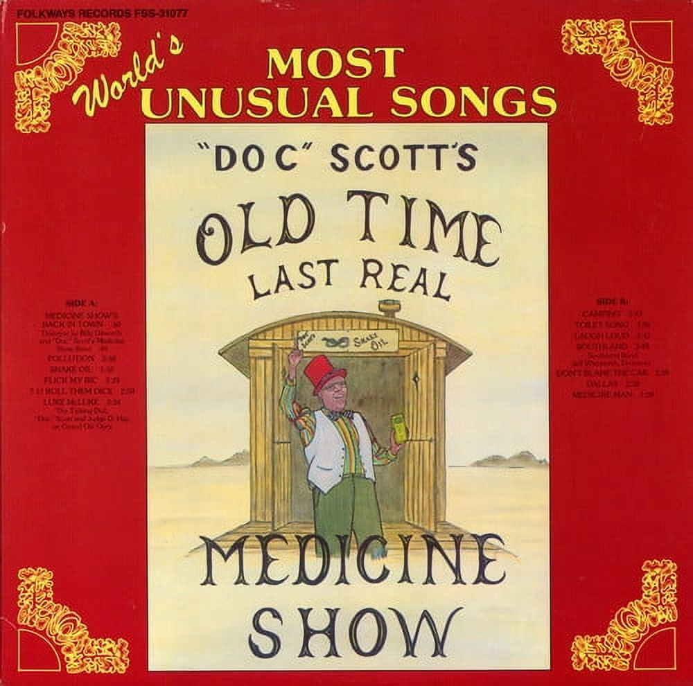 Tommy Scott - Doc Tommy Scott's Last Real Medicine Show - Celtic - CD ...