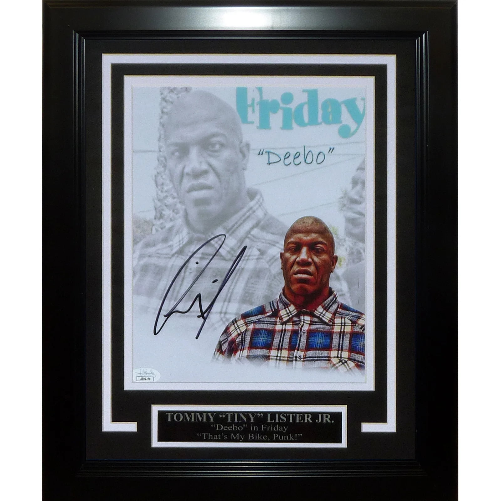 Tommy Tiny Lister AKA Deebo (Friday Collage) Autographed Deluxe Framed ...
