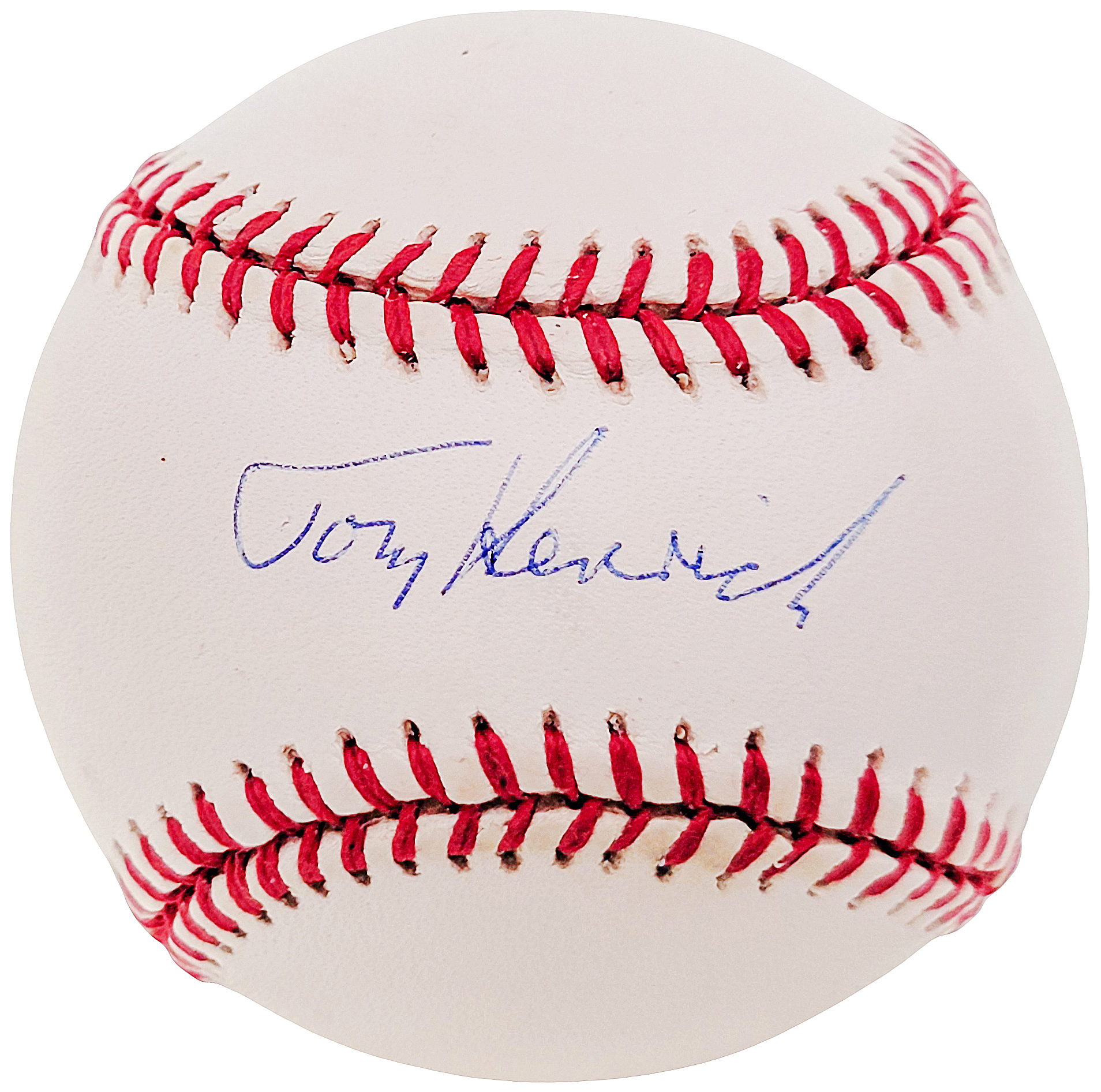Tommy Tom Henrich Autographed Official AL Baseball New York Yankees ...