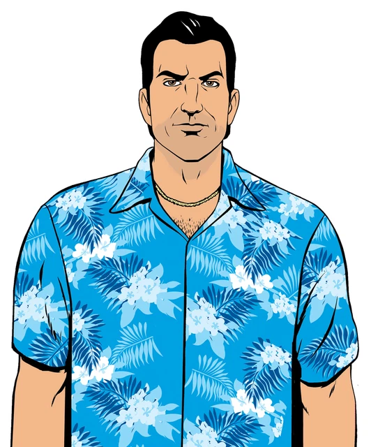 Tommy Vercetti Sticker Grand Theft Auto Vice City Gta Phone Decal Water ...