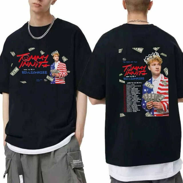 TommyInnit 2024 USA Tour Shirt, TommyInnit Fan Shirt, TommyInnit 2024 ...