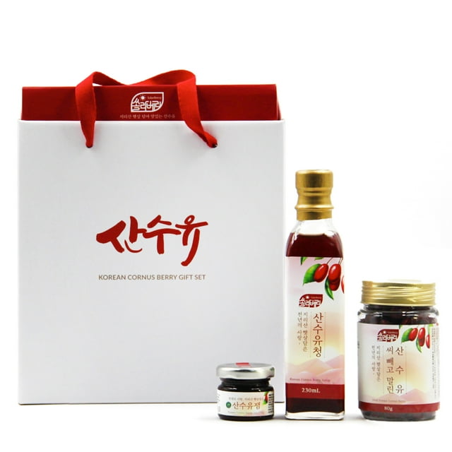 Tomnada Solar Berry Korean Cornus Fruit Cornelian Chrries Gift Set ...