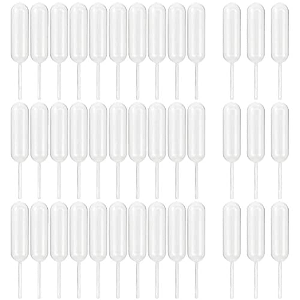 TOMNK 120pcs 4ml Plastic Cupcake Pipettes Squeeze Dropper Liquid ...