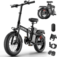 Engwe T14 Small Fast City Commuter Folding Electric Bike, 350W Mini ...