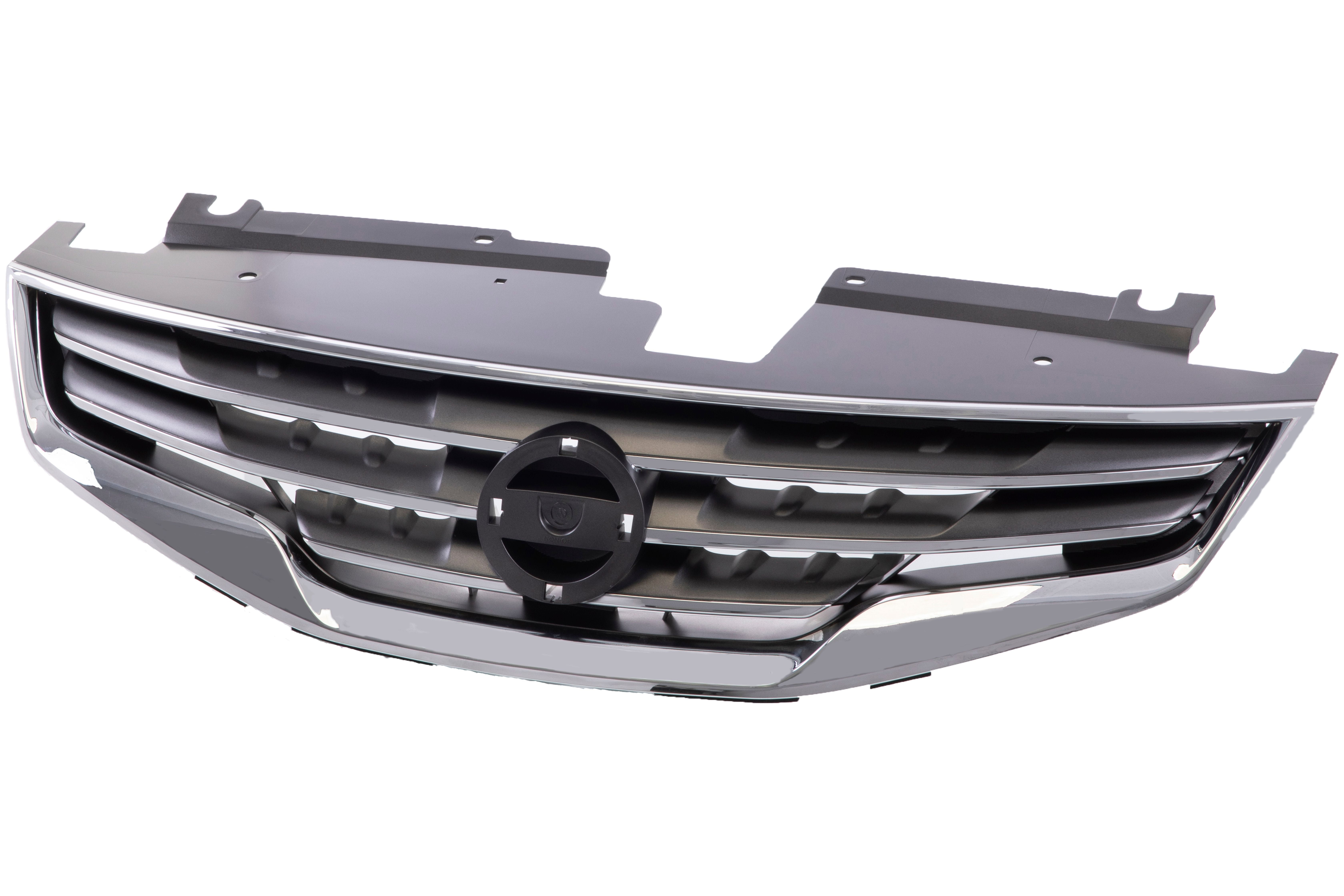 Tomoka Replacement Parts Front Grille Grill Assembly With Chrome Shell Molding With Black Insert ...