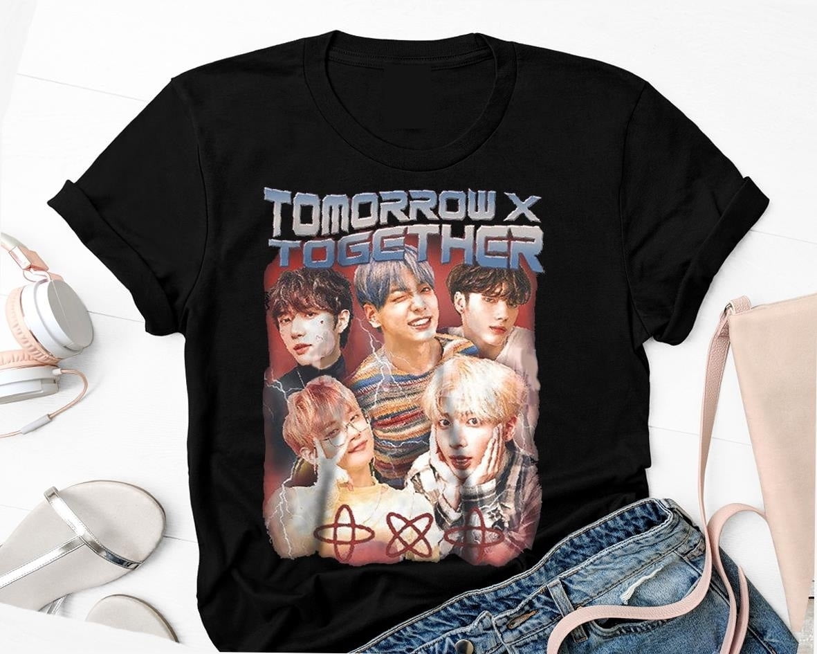 Tomorrow X Together Shirt, TXT K-Pop Shirt, TXT Kpop Rock Tee, Txt Logo ...