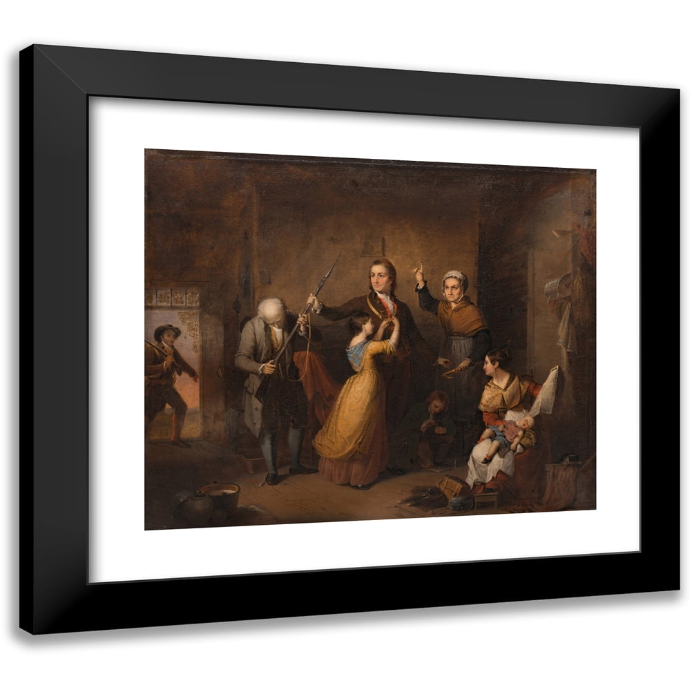 Tompkins Harrison Matteson 17x15 Black Modern Framed Museum Art Print ...