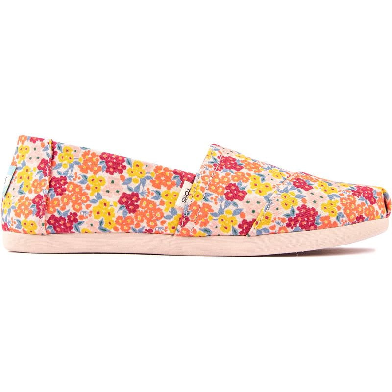 Toms Alpargata Floral Shoes - Walmart.com