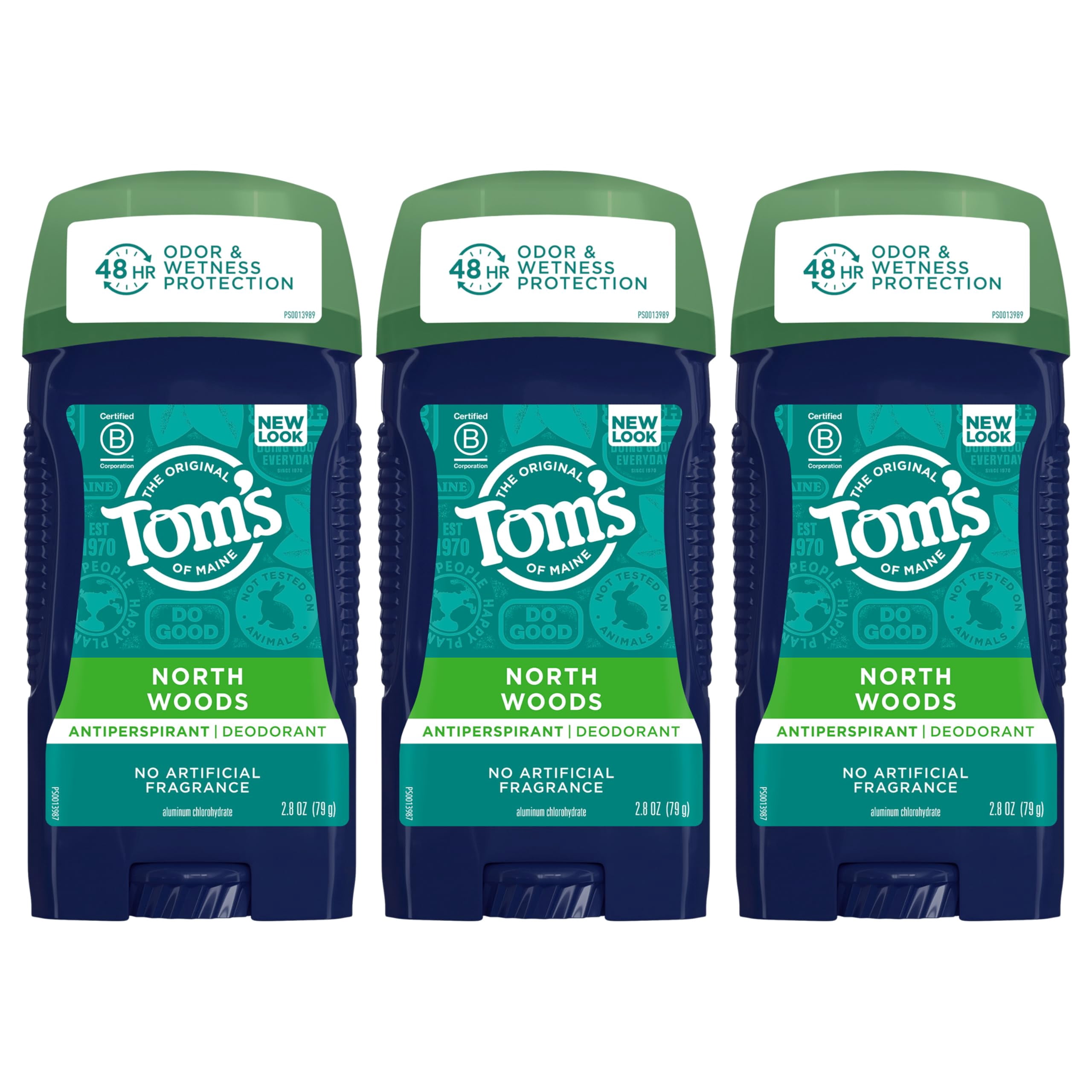 Toms Of Maine Antiperspirant Deodorant For Men, North Woods, 2.8 Oz ...