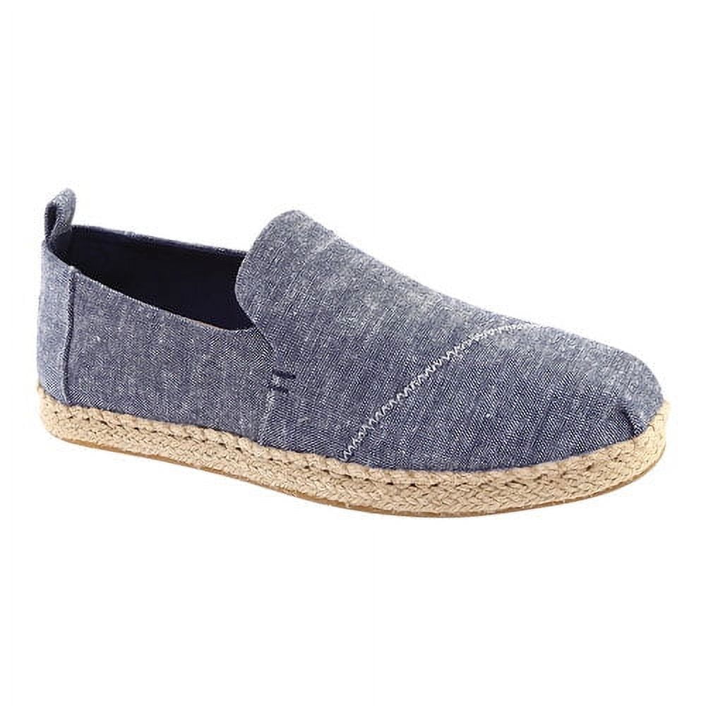 Toms Women's Deconstructed Alpargata Rope Chambray Navy Ankle-High ...